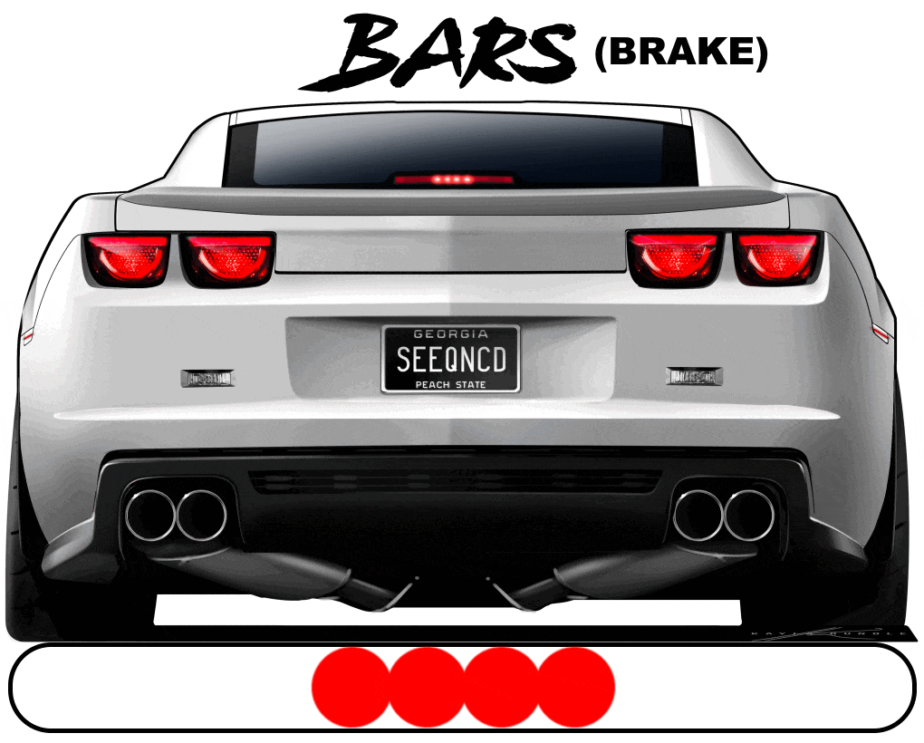 2010 2013 Camaro Sequential 3rd Brake Light
